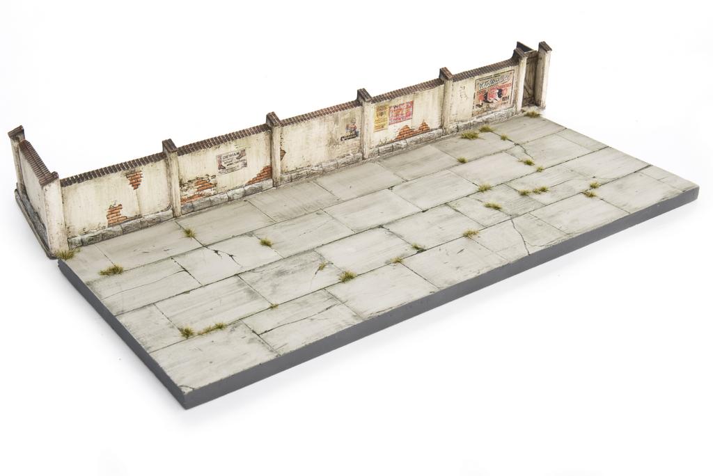 Weathering Factory Straße und Mauer - Spur Null Magazin