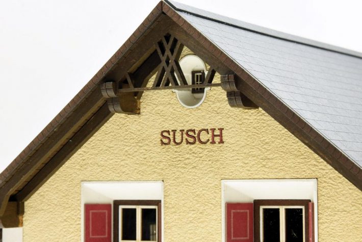 Bahnhof Susch der Rhätischen Bahn - Spur Null Magazin